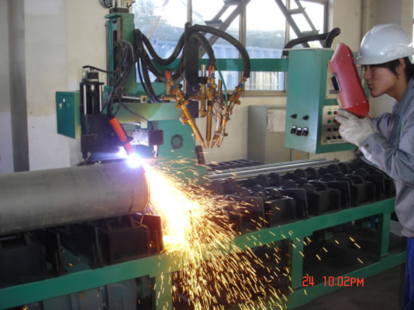 Pipe Plasma Beveling Machine, QSPT Carbon Steel Cutting Machine ...