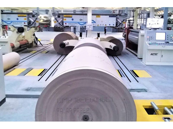 Paper Reel Handling | Corrugated Board Intralogistics System | Taiyang ...