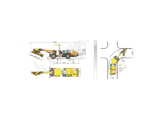 Hydraulic Rock Bolting Rig, KM311 | Products KAISHAN | ETW International
