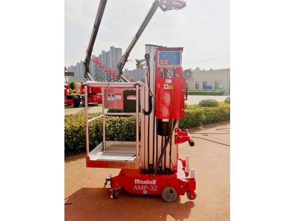 Mobile Single Mast Aerial Work Platforms | Mantall | ETW International