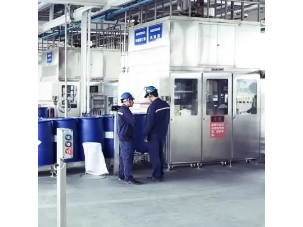 Automatic Drum Filling Machine with Vision Alignment | Daesum | ETW