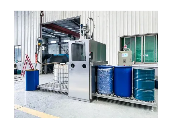 Semi-Automatic Drum Filling Machine | Daesum | ETW